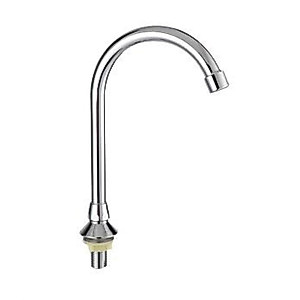 AFUDER Hospital Foot-Operated Faucet Foot On-Off Valve Food Factory Wash Basin Sink Single Cold Laboratory Faucet