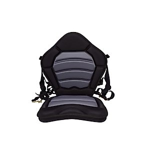 BKC PS277 Pro Deluxe Memory Foam Kayak Chair for Comfort and Lumbar Support
