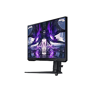 SAMSUNG 27” Odyssey G30A Gaming Computer Monitor, FHD LED Display, 144Hz, 1ms, FreeSync Premium, Adjustable, Borderless Design (LS27AG302NNXZA), Black