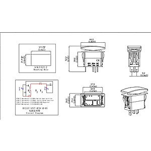 Universal ATV UTV SXS Street Legal Kit with Rocker Switch Turn Signal Light Horn Flasher Relay