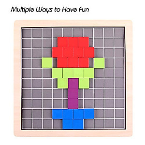 GEMEM Wooden Montessori Math Counting Hundred Board Toys, 1-100 Consecutive Numbers Learning & Educational Game Toy for Kids Toddlers 3 Year Old with Storage Bag