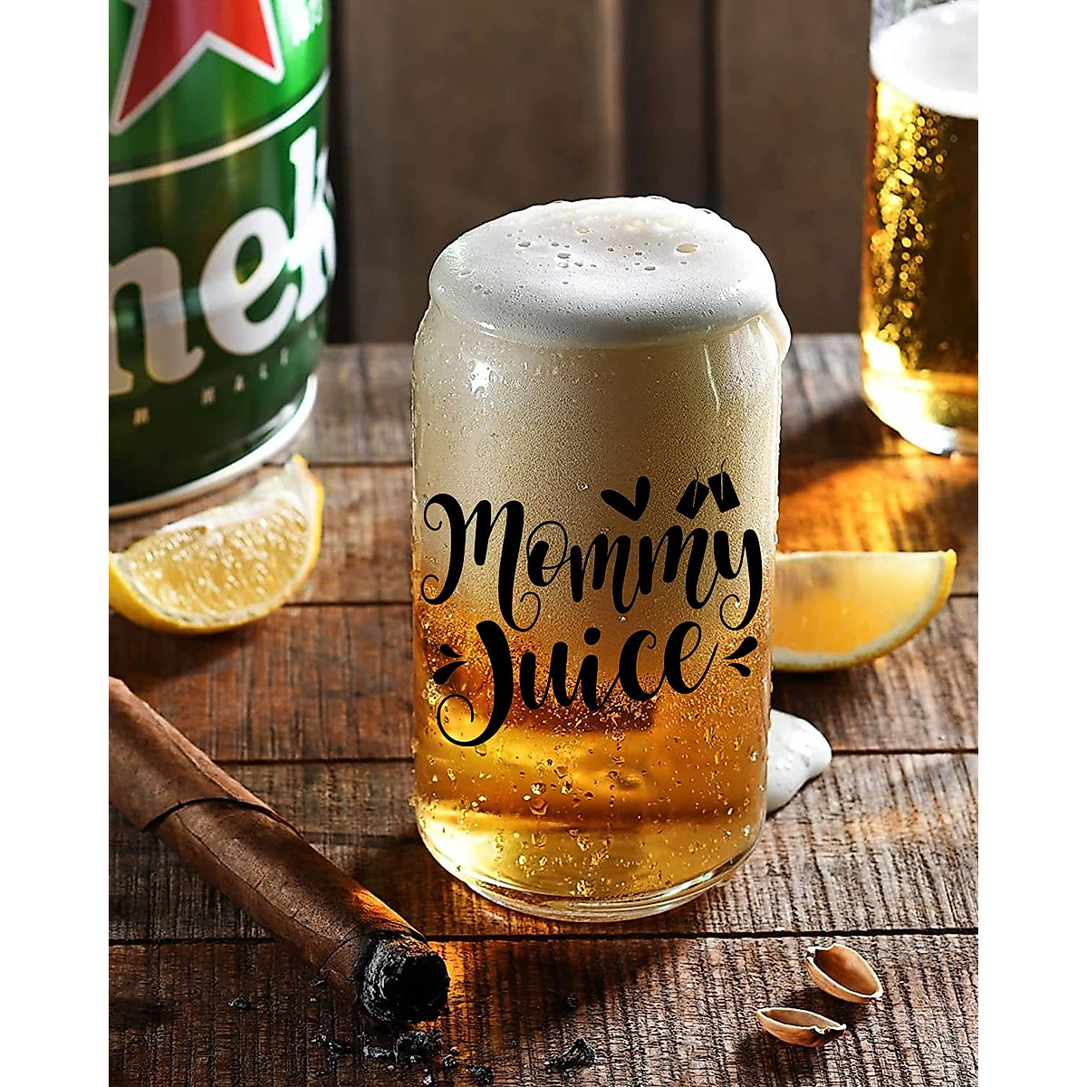 Mothers Day Gift for Mom - 16OZ Iced Coffee Cup, Mom to Be Gift, Mommy Juice Can Glass, Mama Cup, New Mom Gifts after Birth, Mom Birthday Gifts for Women