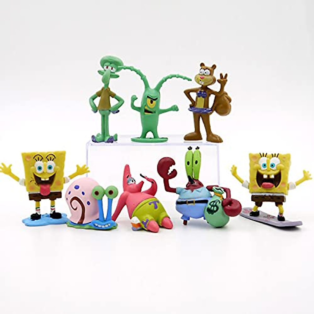 NC Spongebob Aquarium Decorations Set 12PCS