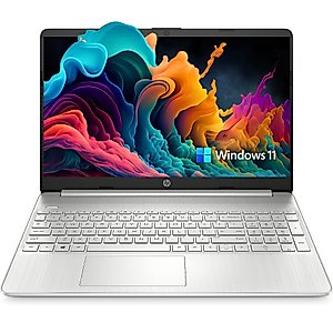 hp Pavilion 15.6"" HD Laptop, AMD Ryzen 3 5300U Processor (Beats i7-1065G7), 20GB RAM, 1TB SSD, SD Card Reader, Long Battery Life, Numeric Keypad, Bluetooth, Type-C, Win11,JVQ mp, Silver