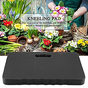Yosooo Kneeling Pad Garage Garden Kneeler Mat Kneel Cushion Knee Protection for Gardening, Baby Bath, Yoga, Prayers & Exercise(Black)