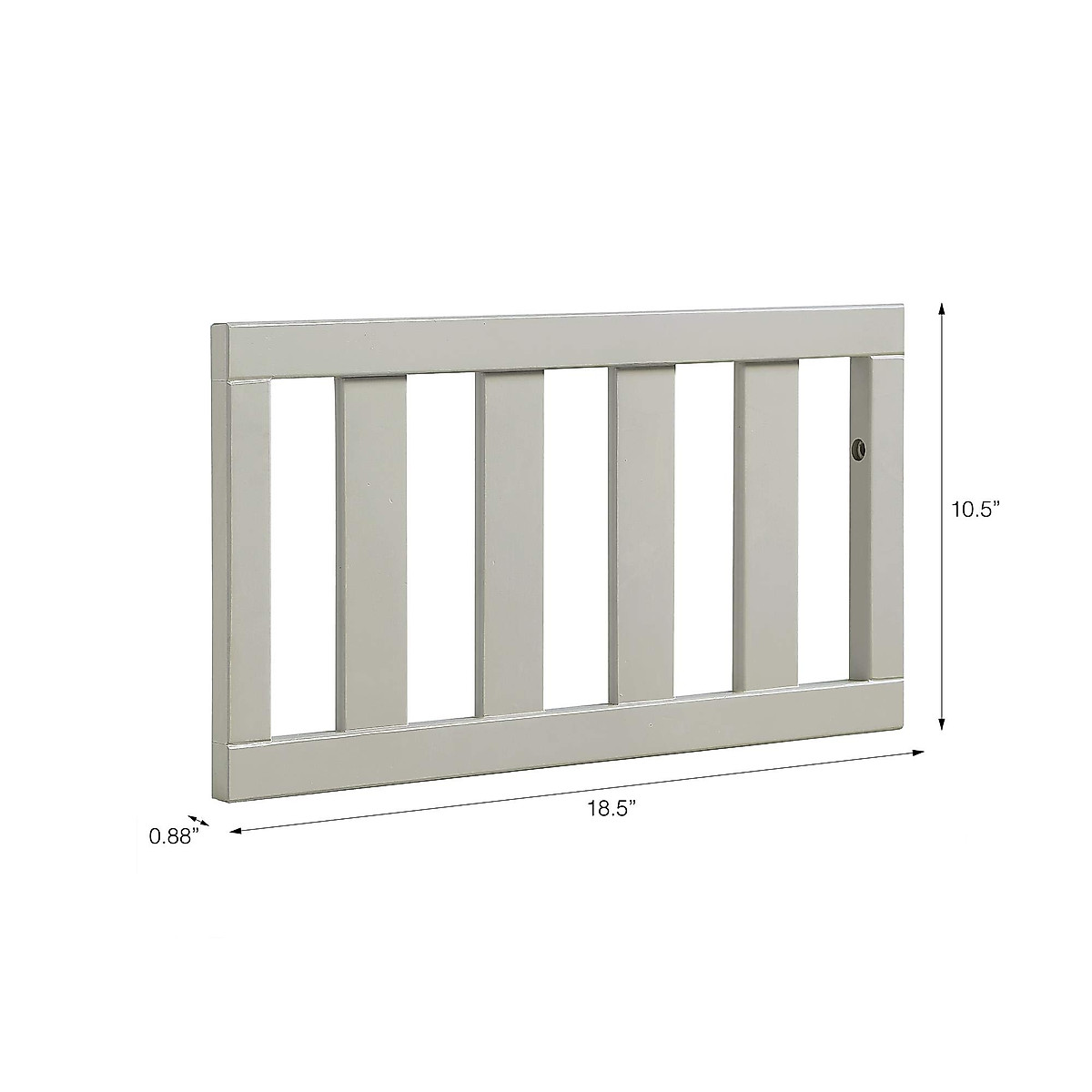 Baby Relax Miles Toddler Guardrail, Graphite Grey