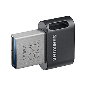 Samsung FIT Plus 128 GB Type-A 300 MB/s USB 3.1 Flash Drive (MUF-128AB)