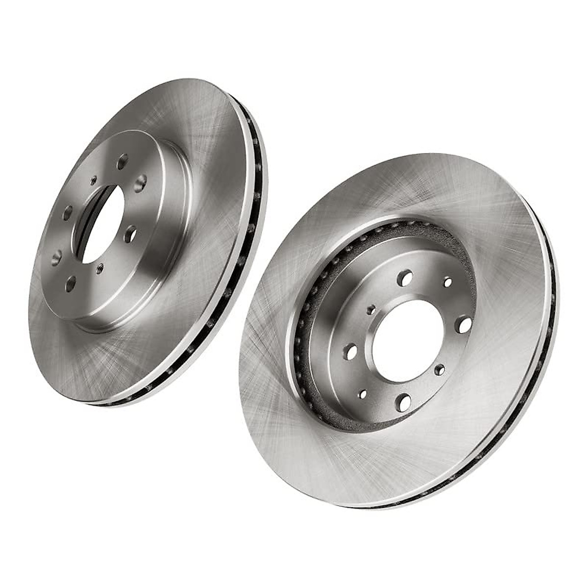 MARSFLUX Rear Disc Brake Rotors Drilled & Slotted for FX35 2003-2012, FX45 2003-2008, Q50 2014-2019, MURANO 2003-2019 Excluding 2008, PATHFINDER 2013-2019, QUEST 2004-2017 Excluding 2010 (New Upgrade)