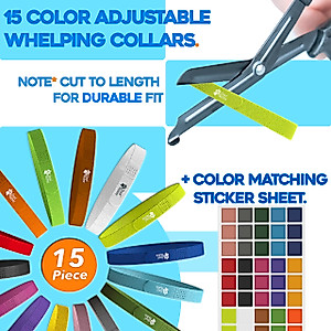 GoodHarborPet|Puppy Whelping Essentials Kit for Newborn Dogs | Vaccination Record Cards, Thermometer, Umbilical Floss, and Supplies for Pets