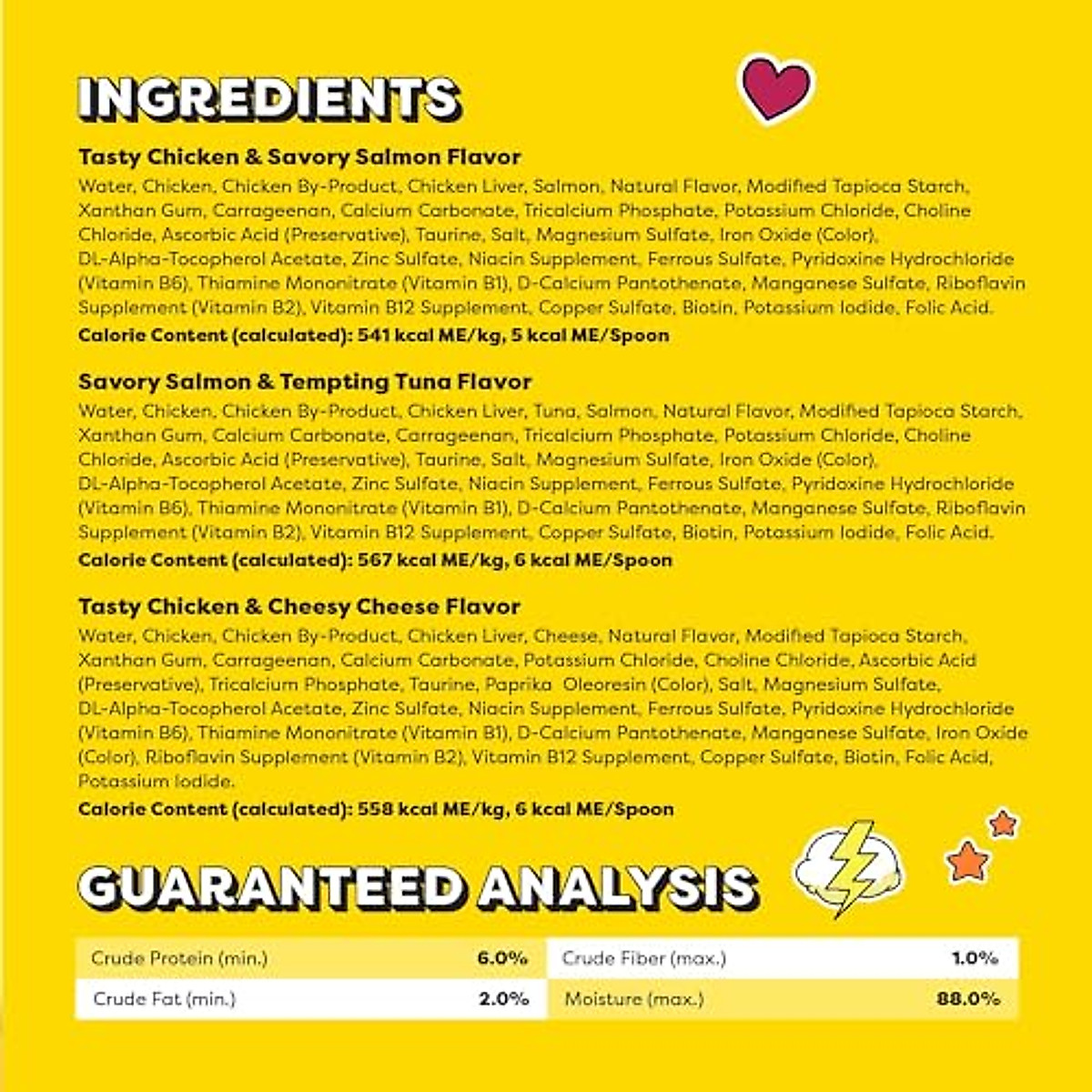 Temptations Lickable Spoons Adult Wet Cat Treat, 10 Grams, Variety Pack of 24