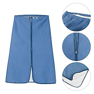 Adult Diaper Skirt Incontinence Bed Pads Waterproof and Leak Proof Bed Mat Breathable Menstrual Period Mat One Piece Wearable Nursing Skirt for The Elderly Pregnant Women Patients Kids