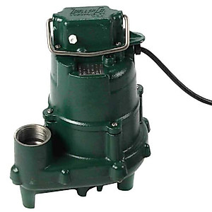 Zoeller Model N152 Dose Mate Non-Automatic High Head Effluent Pump w/ 20' Cord (0.4 HP)