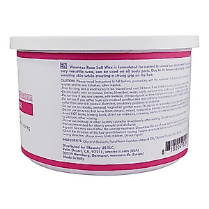 Waxness Spa Choice Rose Creamy Soft Wax 14 oz / 397 ml