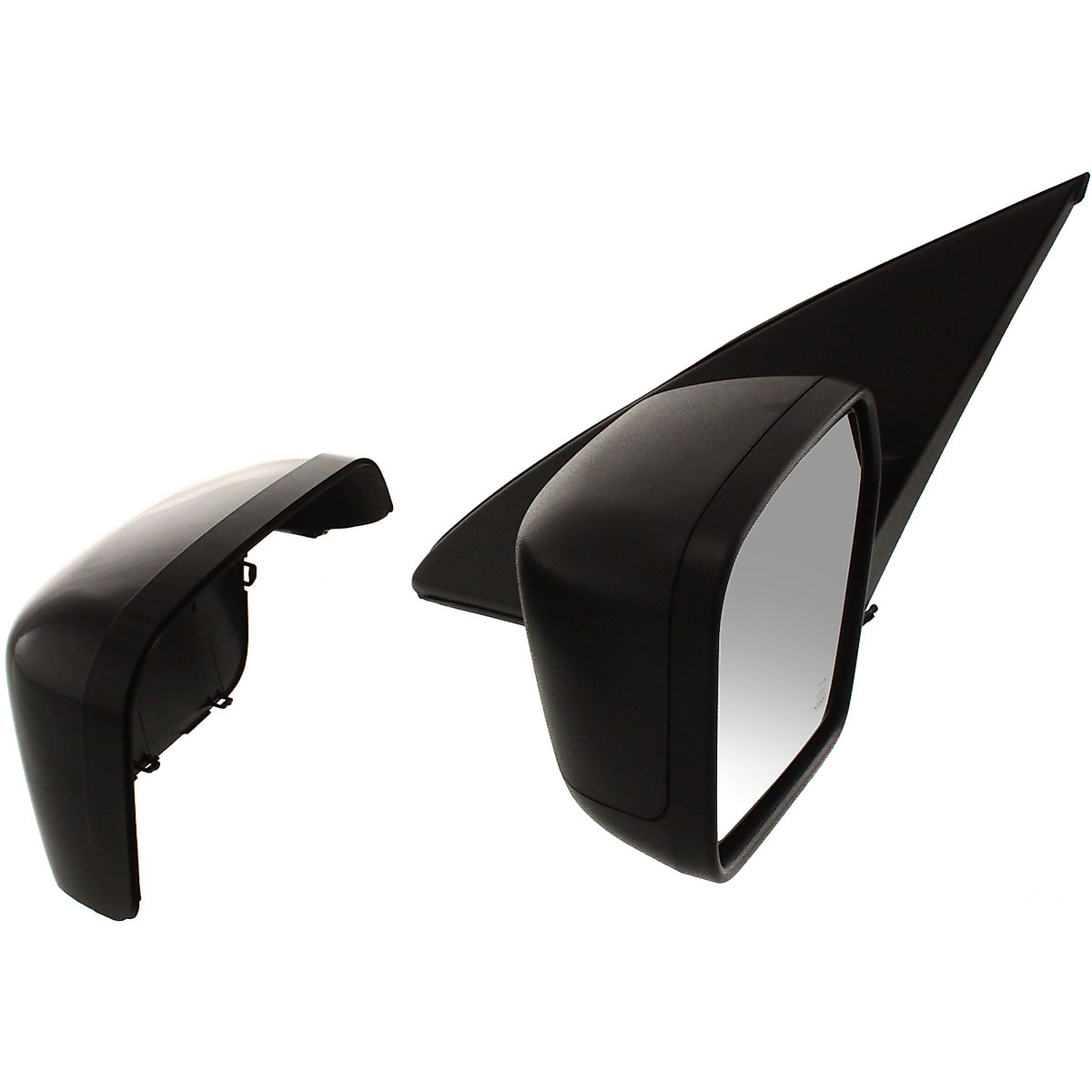 Kool Vue Left Power Heated Door Mirror Compatible With Ford Fusion 2006-2010 with 2 Caps Models Without Electronics & Premium Package