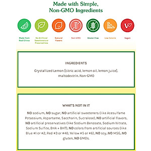 TRUE CITRUS Lemon Shaker Crystallized Lemons 1 Ct