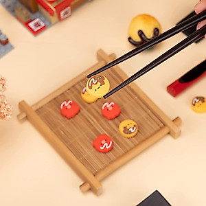 GeekShare Cute Thumb Grip Caps Compatible with Nintendo Switch/OLED/Switch Lite,Soft Silicone Joystick Rocker Cover,4PCS- Takoyaki