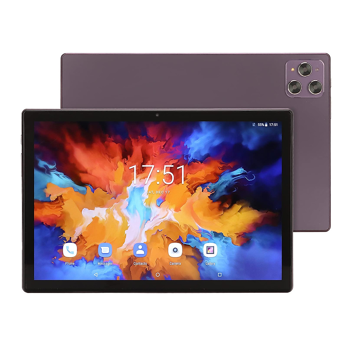 GLOGLOW 4G Calling Tablet, 100-240V Front 8MP Rear 20MP 10.1in Tablet 2.4G 5G WiFi 8GB 128GB for Android 11 for Drawing (US Plug)