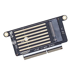 Shanrya SSD Convert Card Lightweight Easy Install PCB Material Practical M.2 NVME SSD Convert Adapter for Notebook Computer