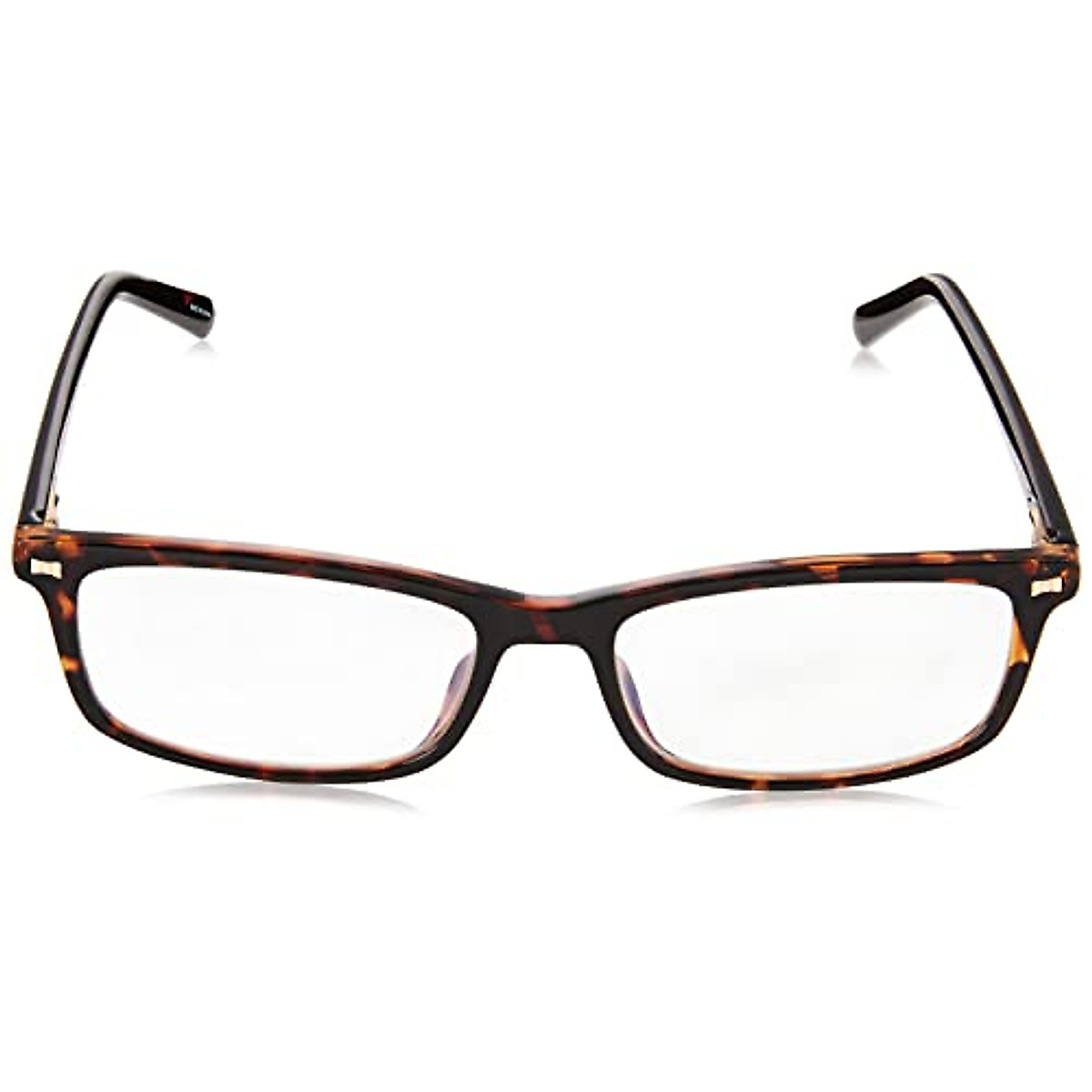 Kate Spade New York Women's Kate Spade Female Optical Style Jodie2 Rectangular Reading Glasses, Dark Havana Gold/Demo Lens, 50mm, 16mm + 2