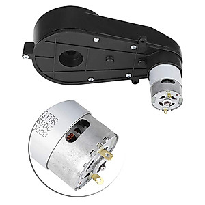 Motor Gear Box Electric Motor Gear Box, 20000/ 30000RPM Toy Electric Motor Gear Box or Electric Motor Gearbox Drive Engine Ride for Suitable for Remote Control Cars and Motorcycles, ATV, Child Vehicle