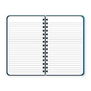 iScholar Double Wire Poly Memo Book, 6 x 4", Side Open, Color will Vary (94640)