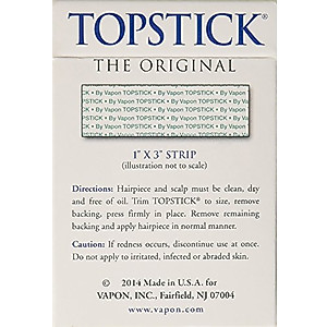 Topstick Clear Hairpiece Tape (1 Roll)