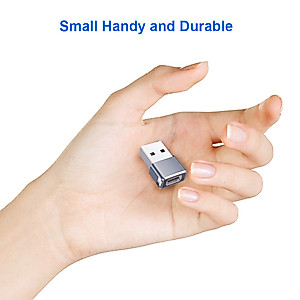 QCEs USB C Female to USB Male Adapter 2Pack, Type C to USB A Charger Converter Compatible with iPhone 15/14/13/12/11 Pro Max XR, Apple Watch Series 7 8 SE Airpods, iPad, Galaxy S23/S22