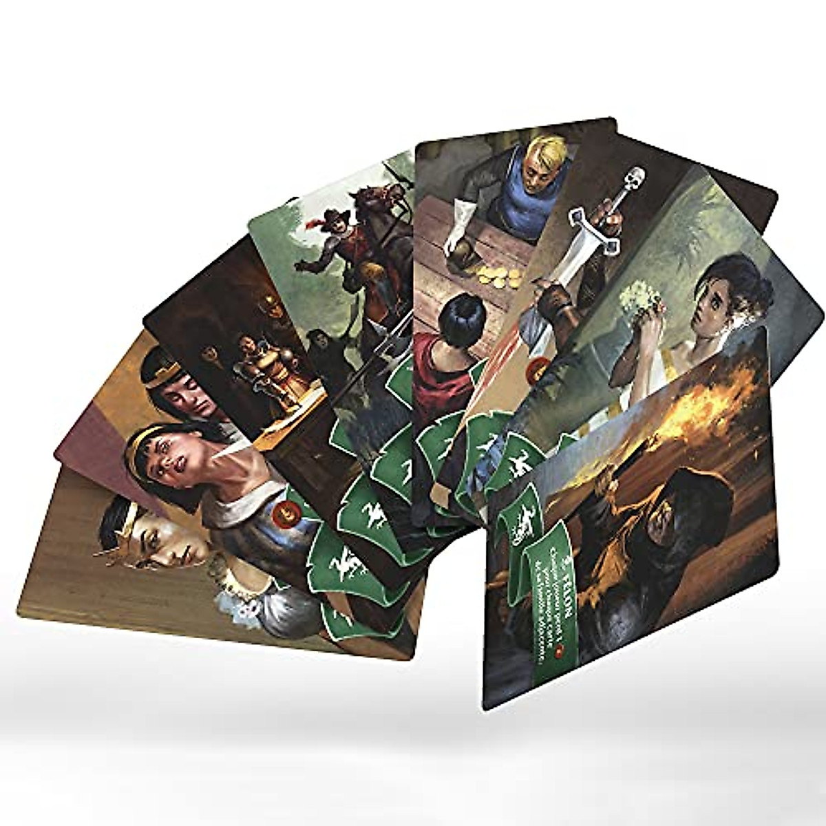 Oriflamme Ablaze - Fiery Standalone Compatible with The Original Strategic Medieval Card Game, Add New Layers of Deception and Tactics, Ages 10+, 3-5 Players, 20 Minute Playtime, Made by Studio H