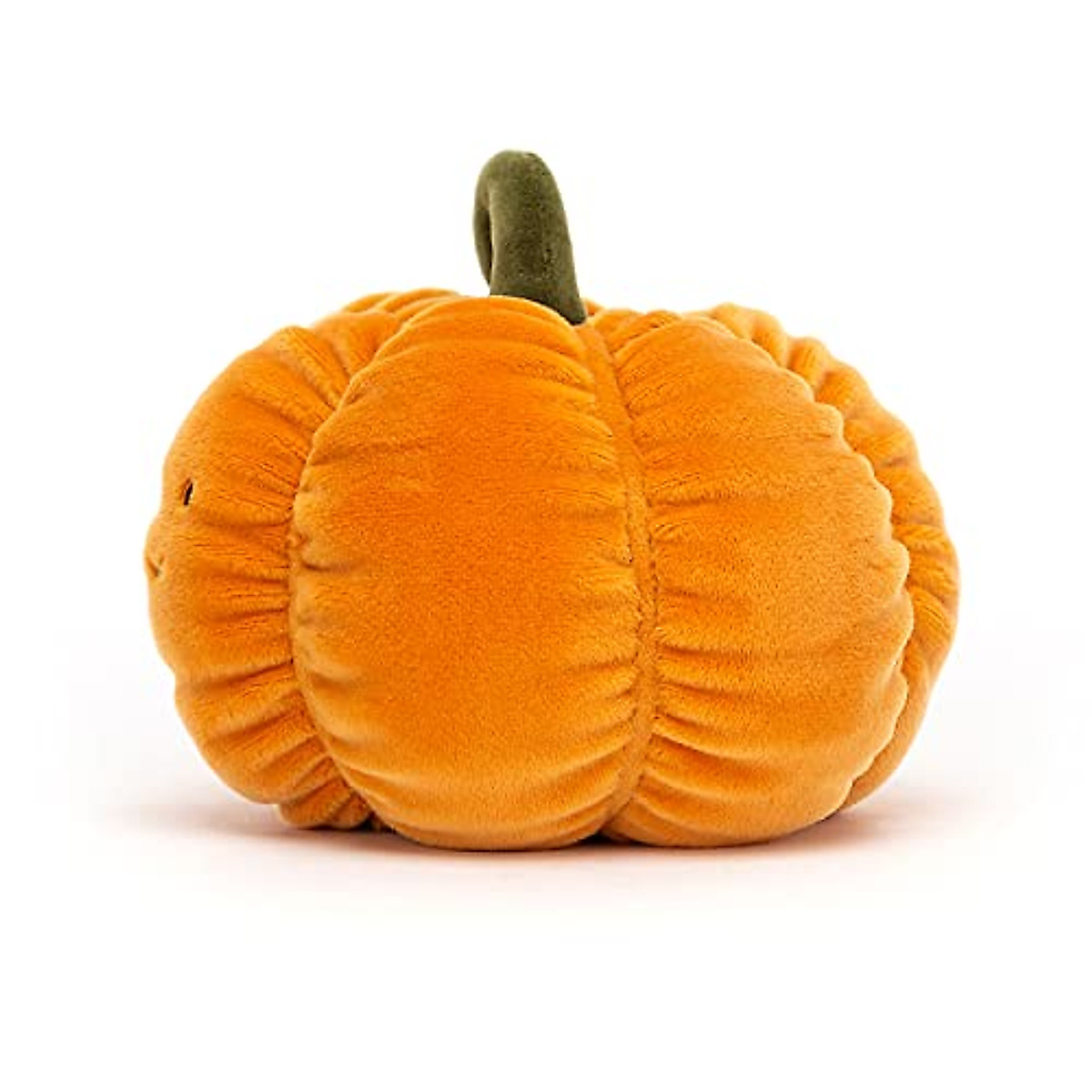 Jellycat Vivacious Vegetable Pumpkin Stuffed Plush, 6" | Fruit Plush Toy | Classic Children's Gift | Halloween Plush