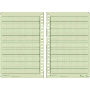 Rite In The Rain Weatherproof Side Spiral Kit: Tan CORDURA® Fabric Cover, 4.625" x 7" Green Notebook, and Weatherproof Pen (No. 973-KIT), 8.5 x 5.5 x 0.625
