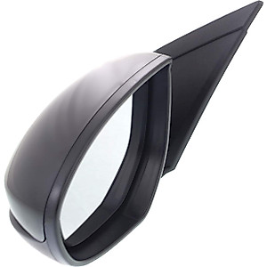 Kool-Vue Mirror Compatible with 2010-2013 Mazda 3, 2010 3 Sport and 2012-2013 3 Sport Driver Side With Manual Folding