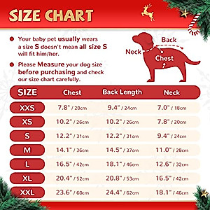 HRTTSY Christmas Dog Sweater Funny Ugly Xmas Cute Reindeer Puppy Turtleneck Sweaters Holiday Costume Fall Winter Warm Pullover Outfits Pet Clothes for Small Medium Large Dogs Cats(Red Reindeer,M)
