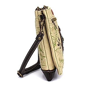 CHALA Safari Bird Double Pocket Xbody - Sand