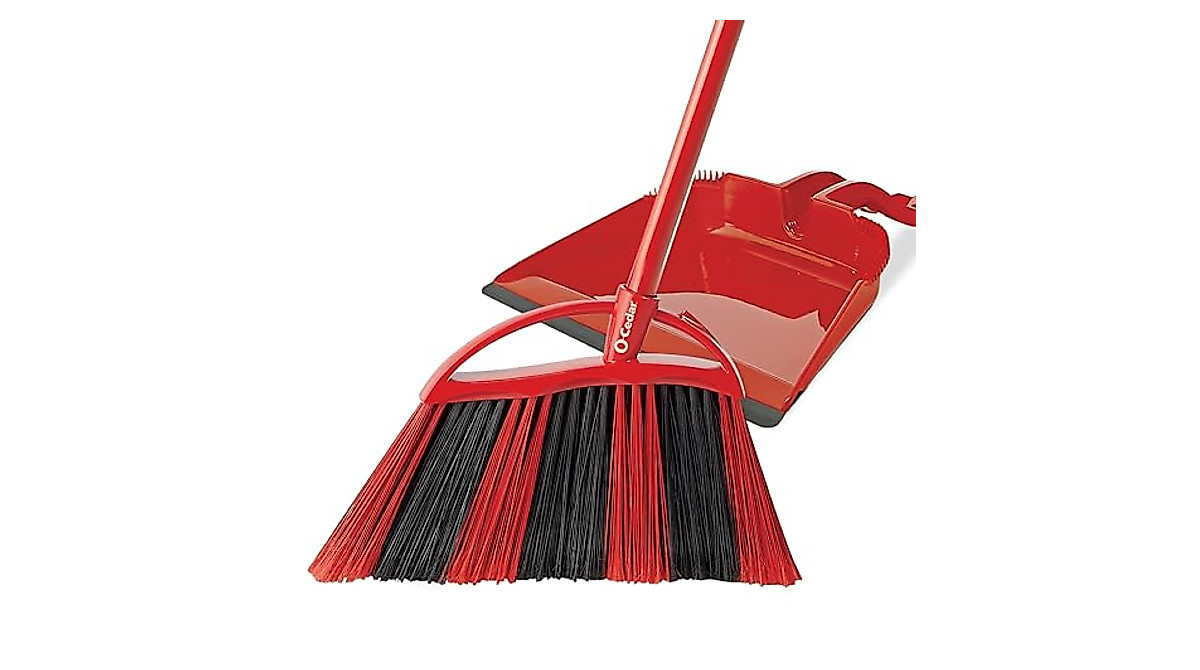 O-Cedar One Sweep Broom | Effortless Cleaning Tool
