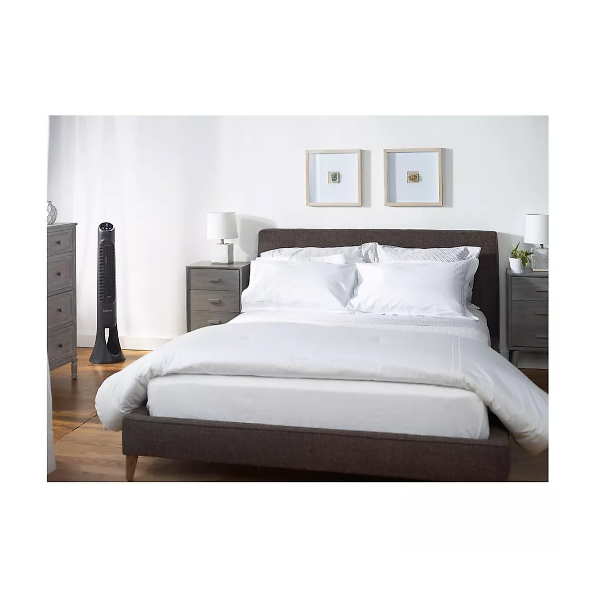 Quiet-Running 8-Speed Oscillating Tower Fan