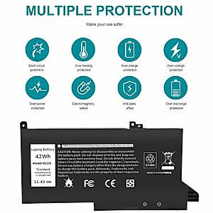 Fancy Buying DJ1J0 Laptop Battery for Dell Latitude 12 7280 7290 E7280 E7290 13 7380 7390 E7380 E7390 14 7480 7490 E7480 E7490 Series P28S P28S001 451-BBZL C27RW PGFX4 ONFOH DJ1JO K8X0T KHY0C
