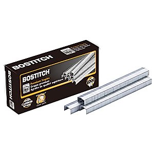 Bostitch B8 PowerCrown 0.25 Inch Staples, Pack of 5,000 Staples (STCRP21151/4)