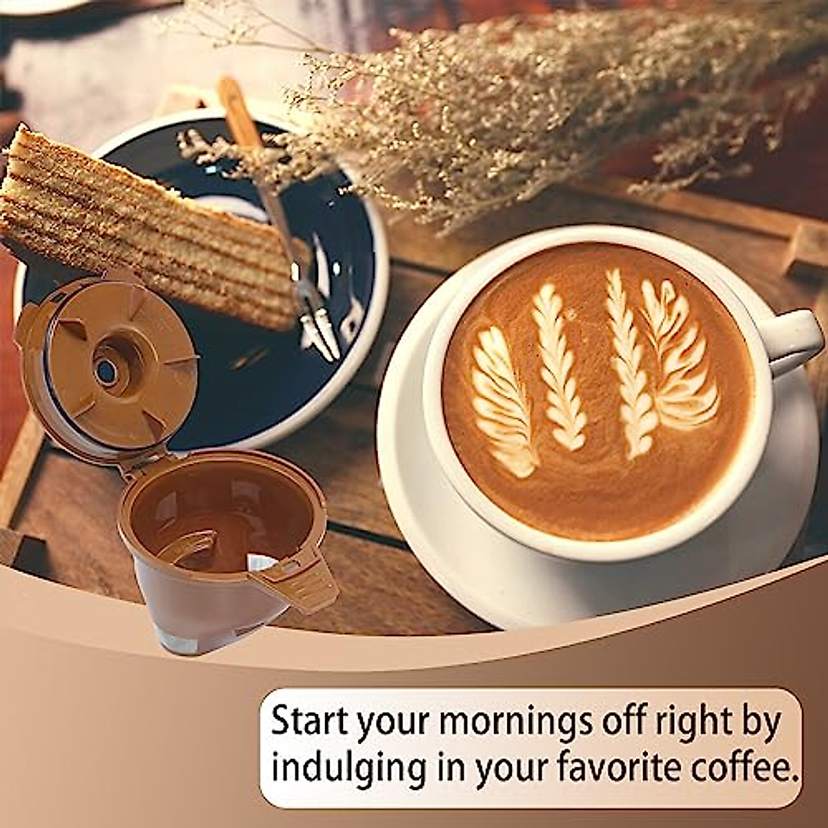 aolleteau 1 Pack Brown Coffee Brew Basket Compatible with Hamilton FlexBrew Coffee Maker Models 49974 49975 49976 49979 49957 49954 49947 49940 49950 49966 49968