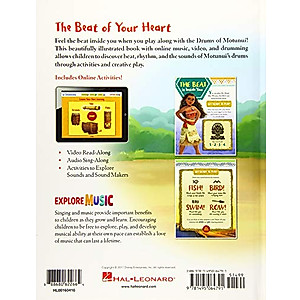 Moana - The Beat of Your Heart: A Musical Exploration Activity Book Disney Learning (Disney Moana)