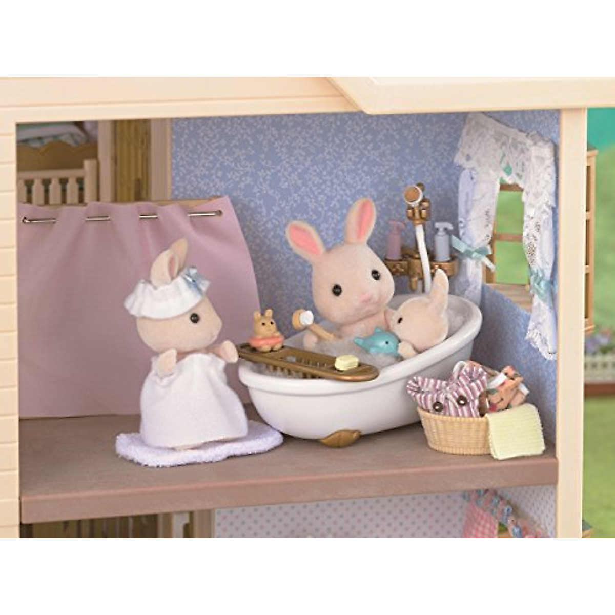 Epoch Sylvanian Families Sylvanian Family Green Hill House ha-35