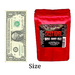 Ghost Pepper Hot Sauce 7 Whole Ghost Peppers Wicked Tickle Bhut Kisser Very Hot