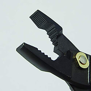 FUJIYA Tools, 230-165-BG, Lightweight Slip Joint Combination Pliers, -Black & Gold color-, 7 Inch