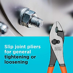 BLACK+DECKER Plier Set, 4-Piece (BDHT84002)