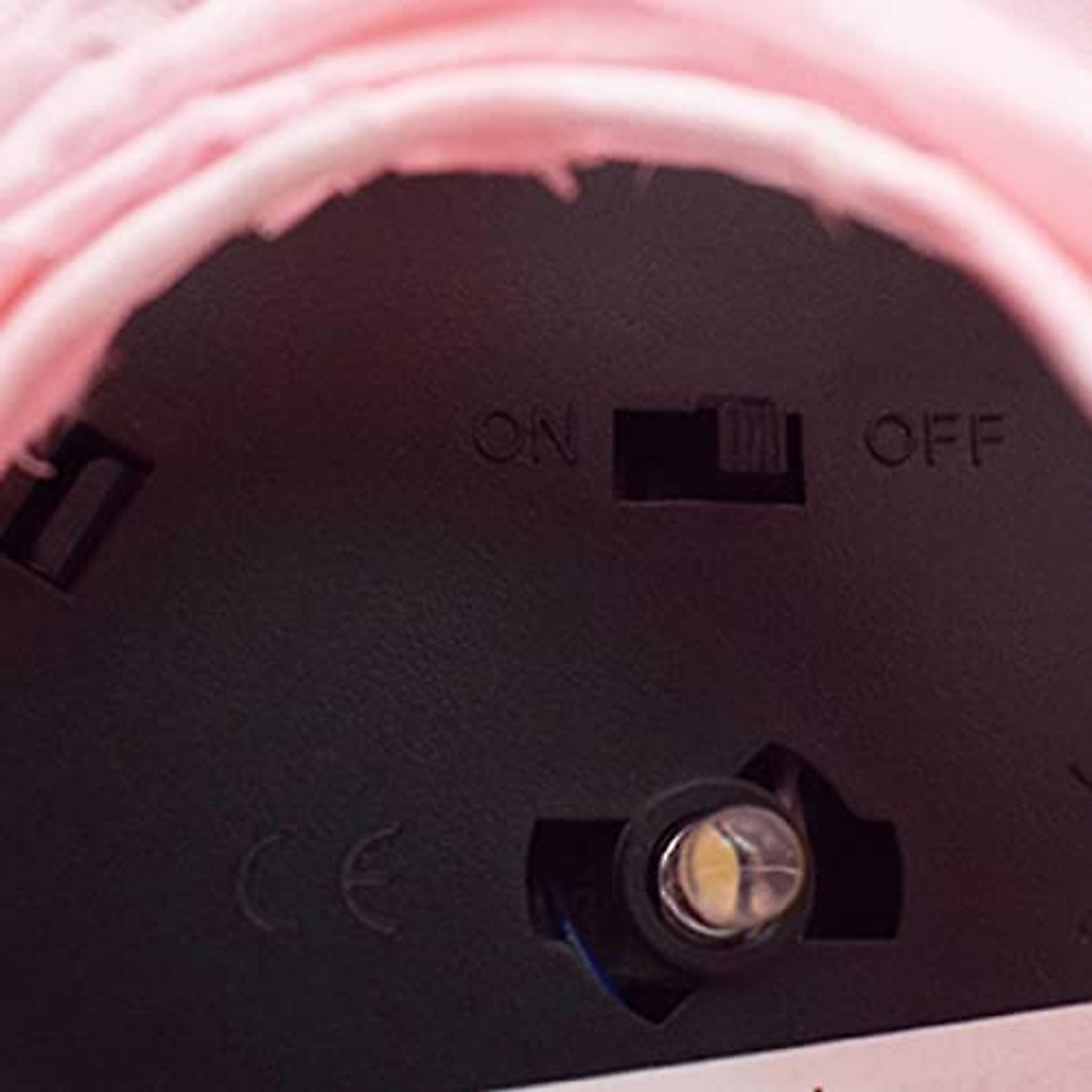 Uonlytech 2pcs Powered for Garden Pink Lamp Lawn Lamp, Solar Lantern, Fabric Coutyard with Chinese Outside Decorations Handle, Outdoor Non-woven Yard Landscape Lanterns - Handle