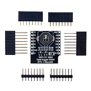 Micro SD for Wemos D1 Mini Real Time Clock Data Log Logger Shield + RTC DS1307 Clock for Arduino/Raspberry