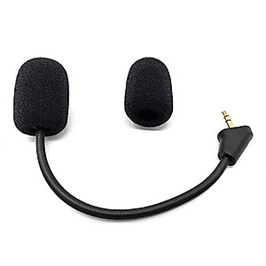 TNE Replacement Cloud Alpha Game Mic 3.5mm Microphone Boom only for Kingston HyperX Cloud Alpha/Cloud Alpha S Pro PS4 Xbox One Nintendo Switch Computer PC Gaming Headsets