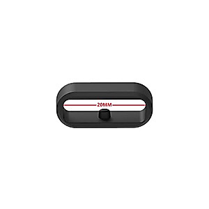 Fastener Rings Compatible for Fitbit Versa Versa 2 Versa 3 Versa 4 Versa SE Versa Lite Sense Bands 6-PACK Security Loop Holder Keeper Retainer Fixed Non-Slip Silicon Loops for Versa Smartwatch,Black