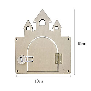 Esquirla en Busy Games Teaching Aids Gifts for Kindergarten Nursery Daycare, Button