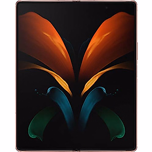 SAMSUNG Electronics Galaxy Z Fold 2 5G F916U | Android Cell Phone | 256GB Storage | US Version Smartphone Tablet | 2-in-1 Refined Design, Flex Mode | Mystic Bronze - Verizon Locked - (Renewed)