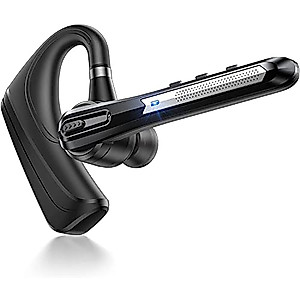 GPEESTRAC Bluetooth Headset [Upgraded] Active Noise Cancelling Bluetooth Headphones, Bluetooth Earpiece CVC8.0 Dual-Mic Standby Time for Business/Workout/Driving